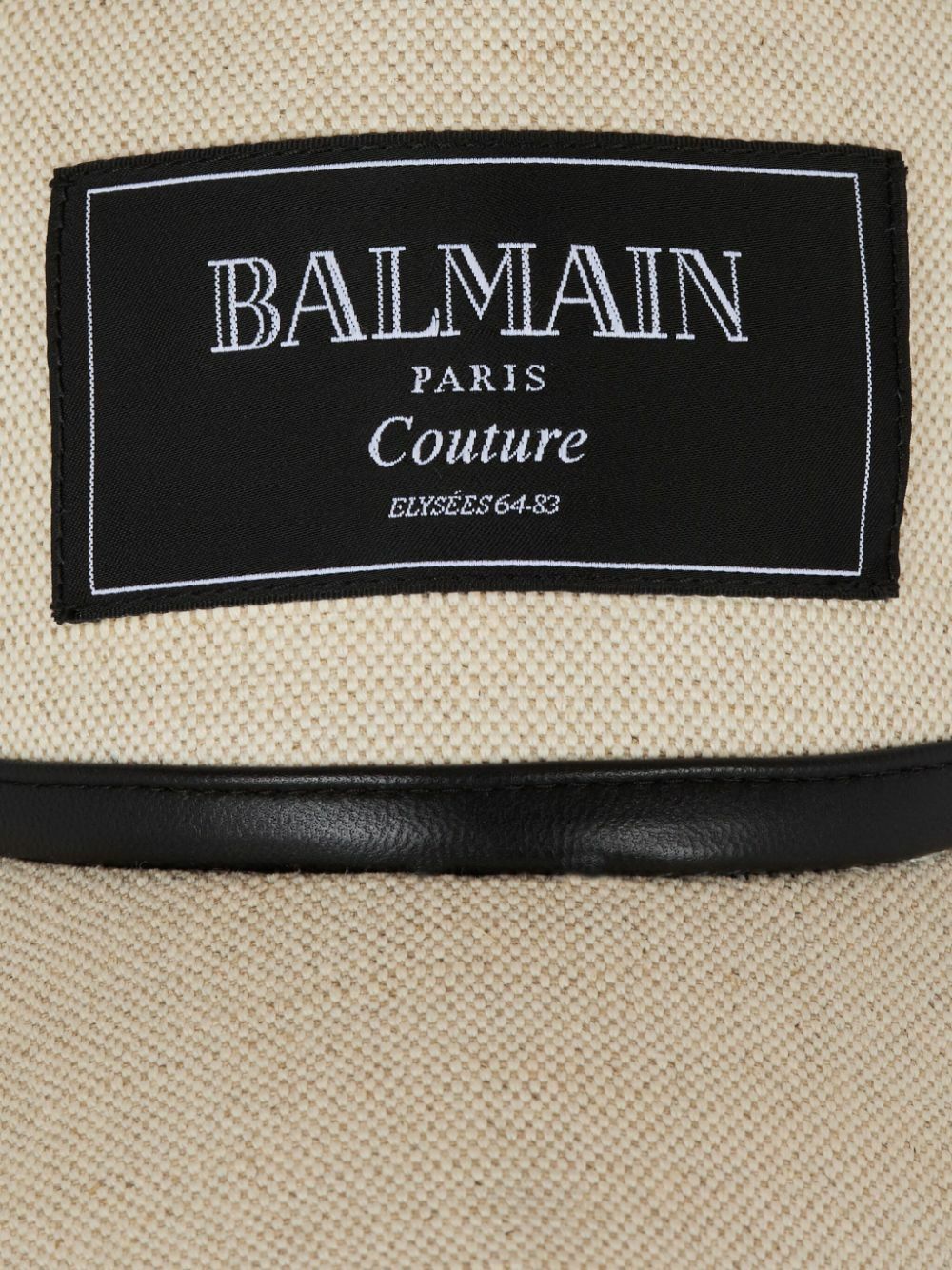 Balmain Logo-Applique Baseball Cap Balmain
