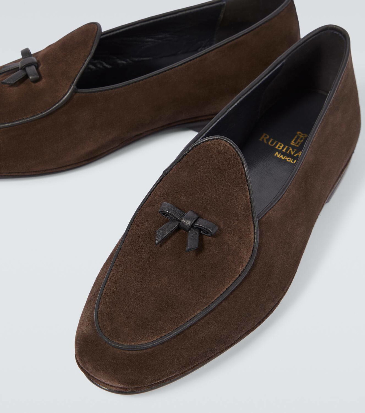 Rubinacci Marphy suede loafers Rubinacci