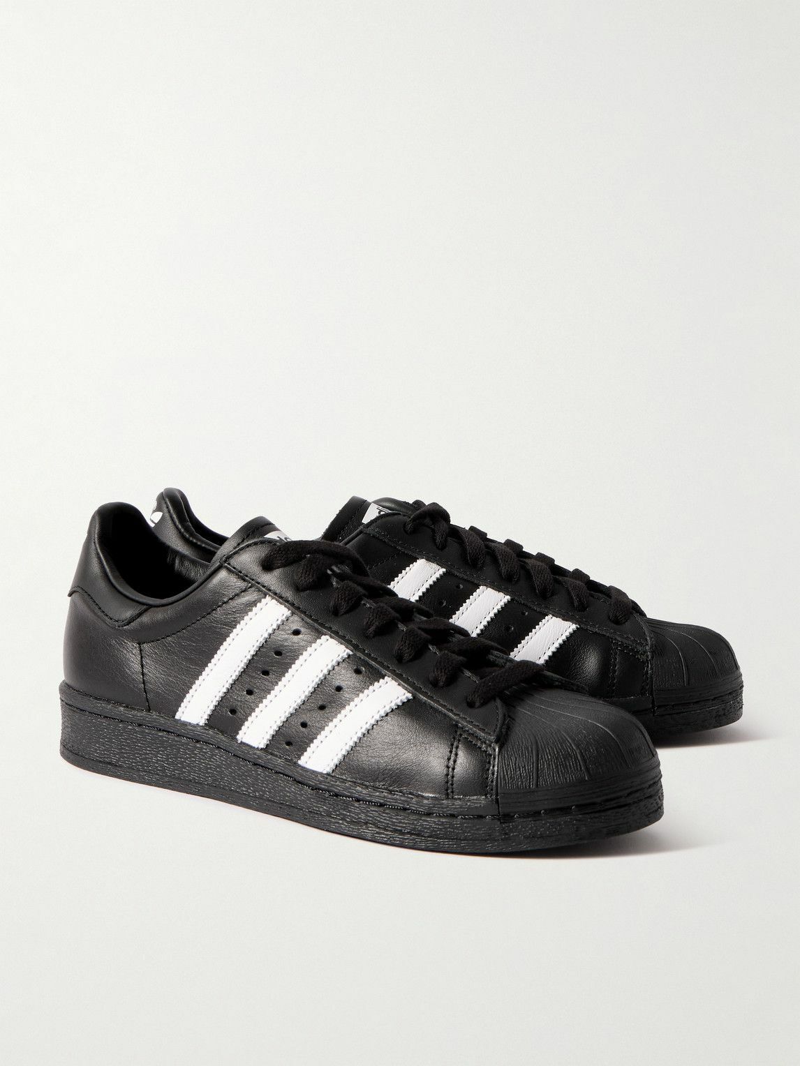 adidas Originals - Superstar 82 Leather Sneakers - Black adidas Originals