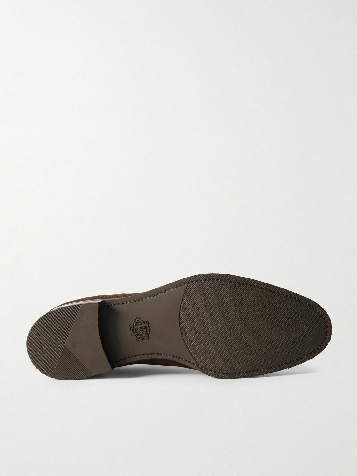 Edward Green - Dover Suede Derby Shoes - Brown Edward Green