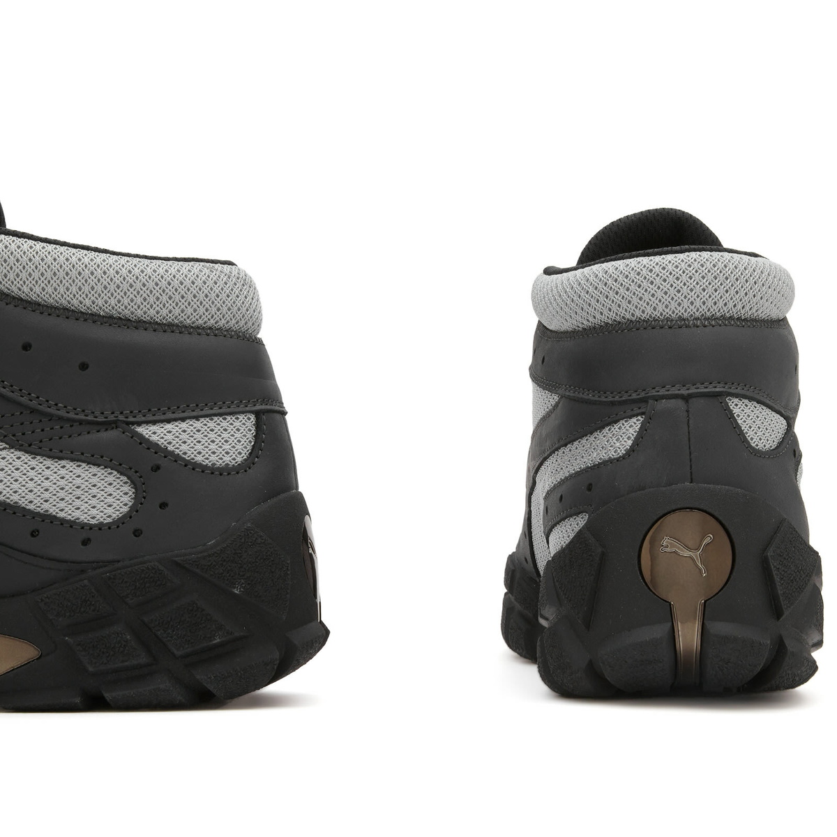 Puma x SKEPTA Skope Mid Sneaker in Grey/Silver/Black Puma