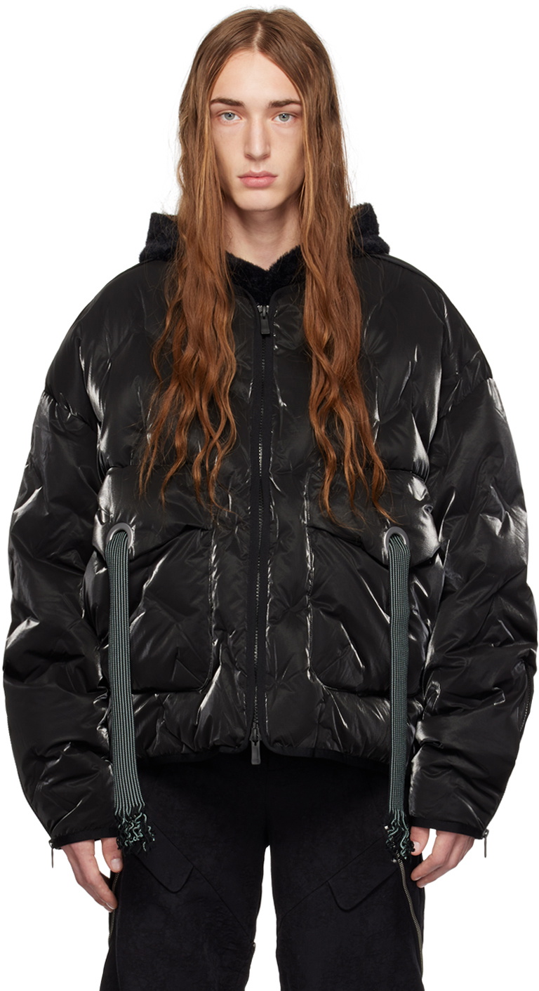 A. A. Spectrum Black Cyberen II Down Jacket A. A. Spectrum