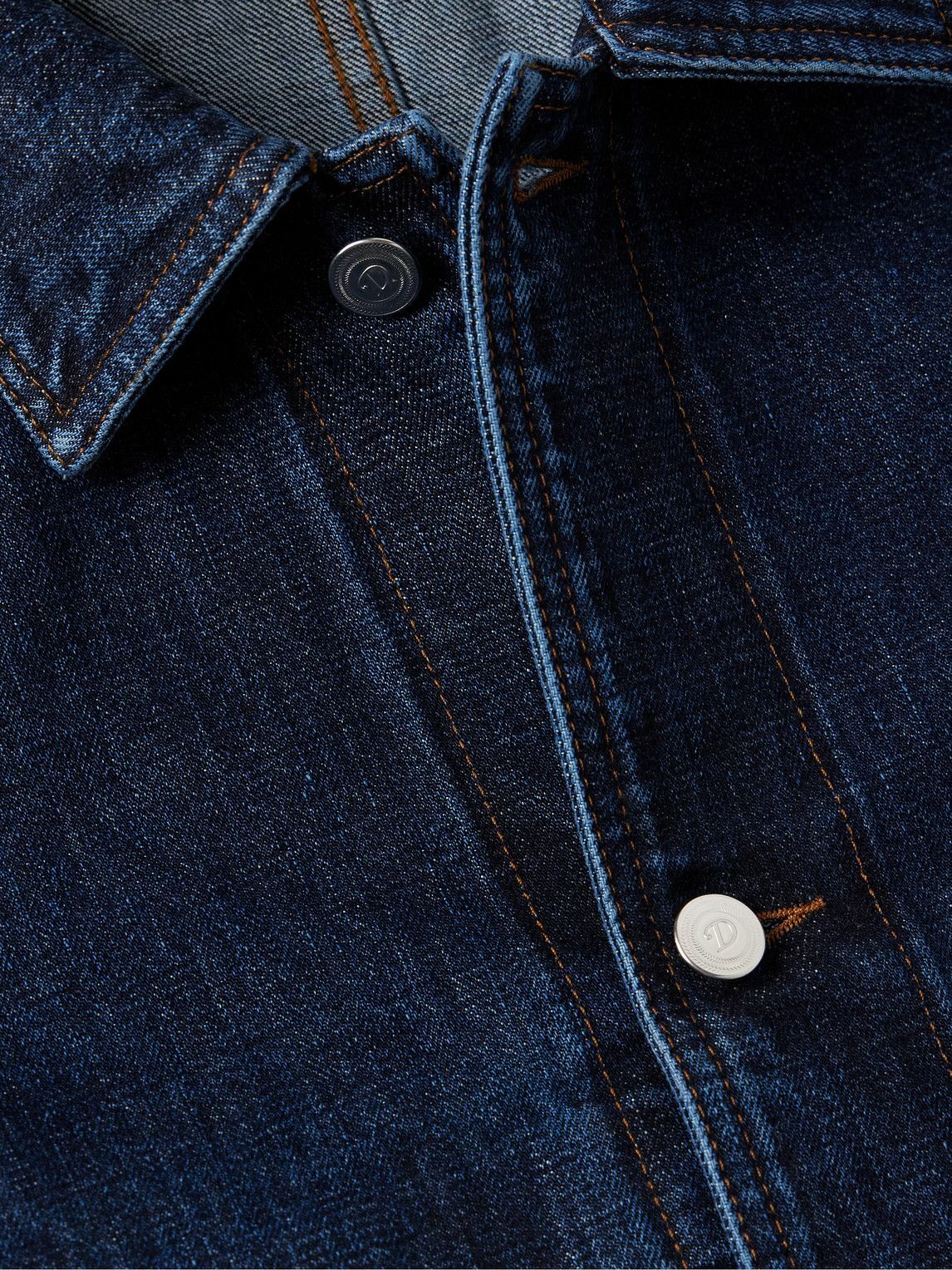 Drake's - Selvedge Denim Jacket - Blue Drake's