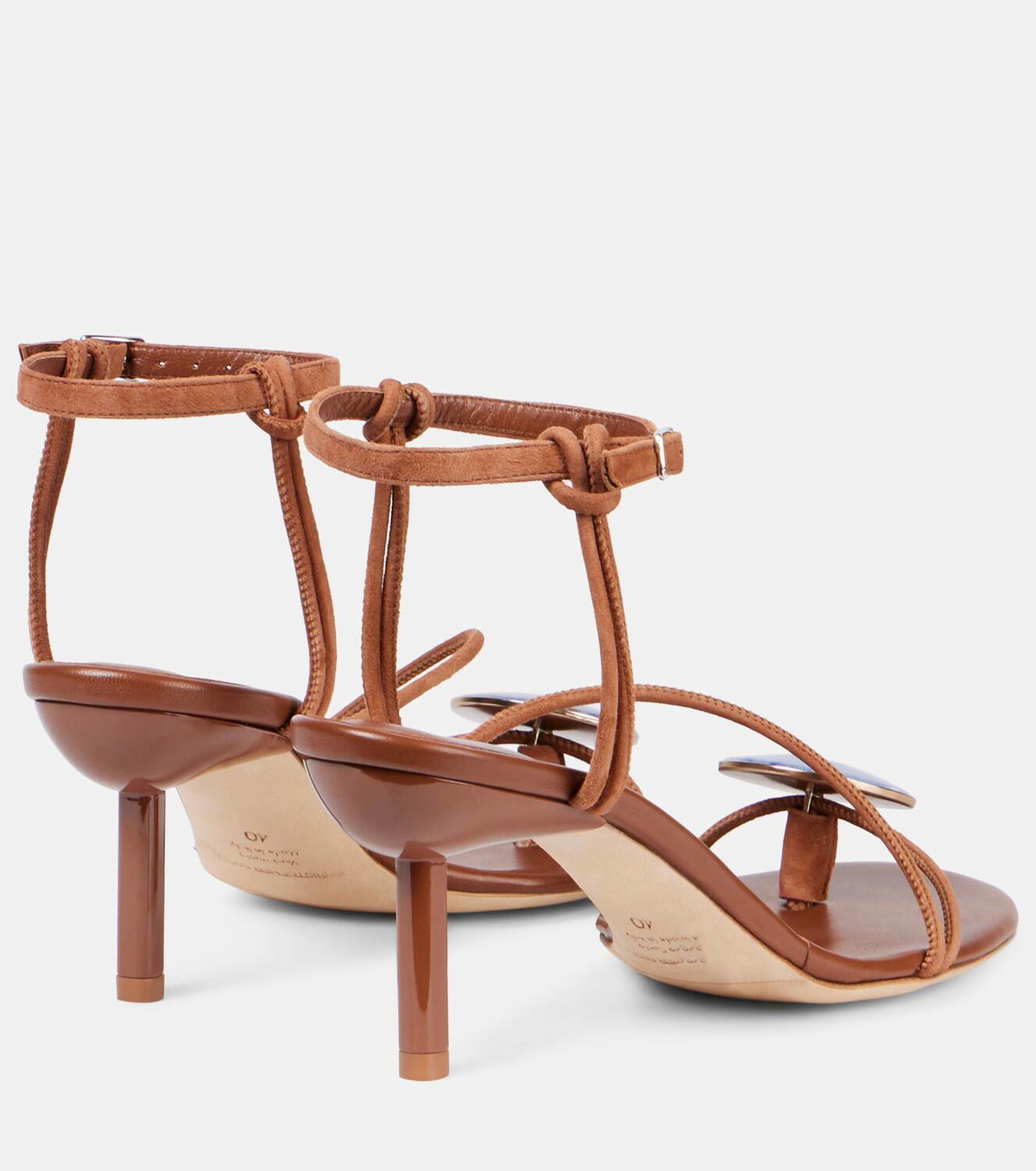 Christopher Esber Doma 70 embellished leather sandals Christopher Esber