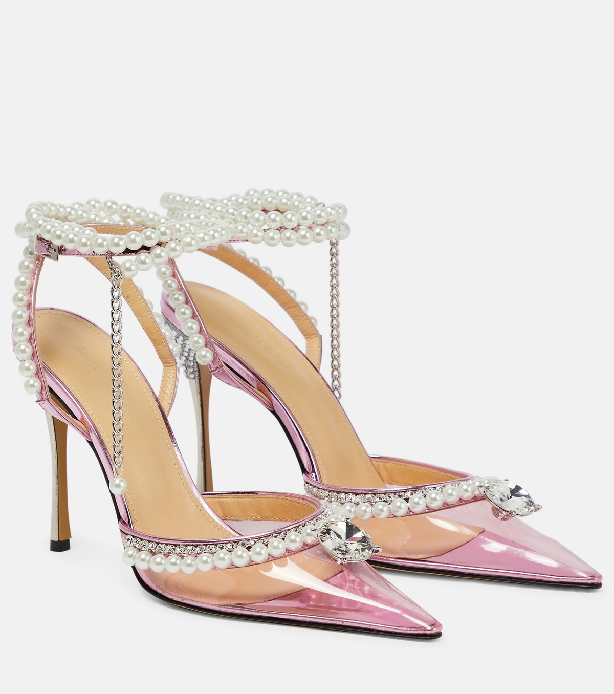 Mach & Mach - Embellished PVC pumps MACH & MACH