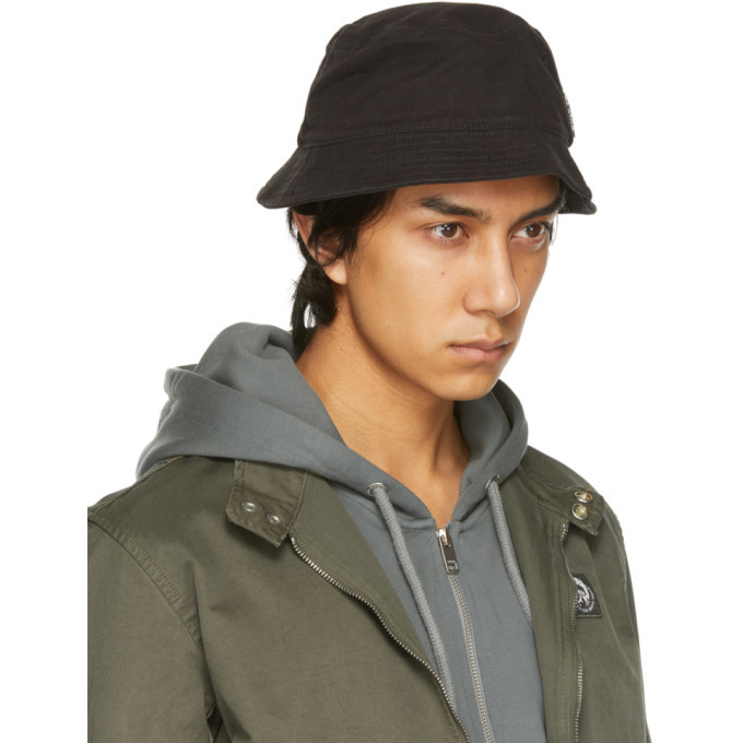 Diesel Black Dachet Bucket Hat Diesel