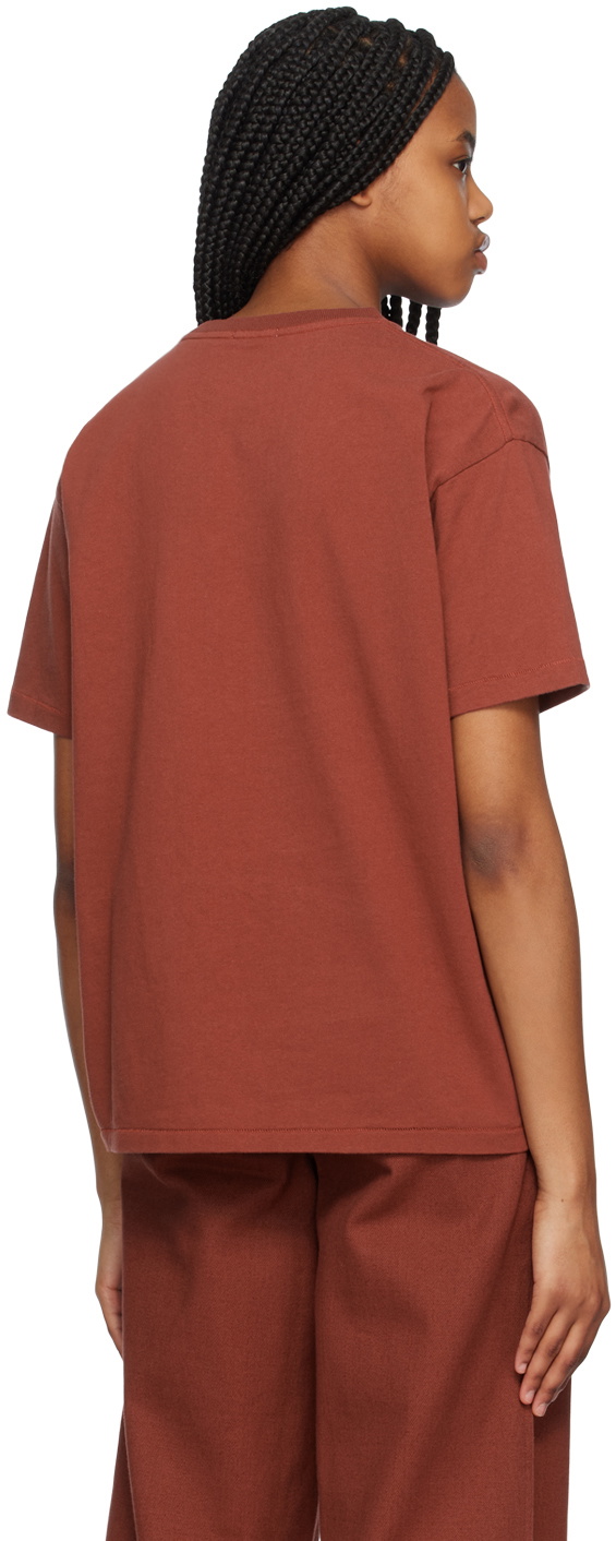 Bode Red Pocket T-Shirt Bode