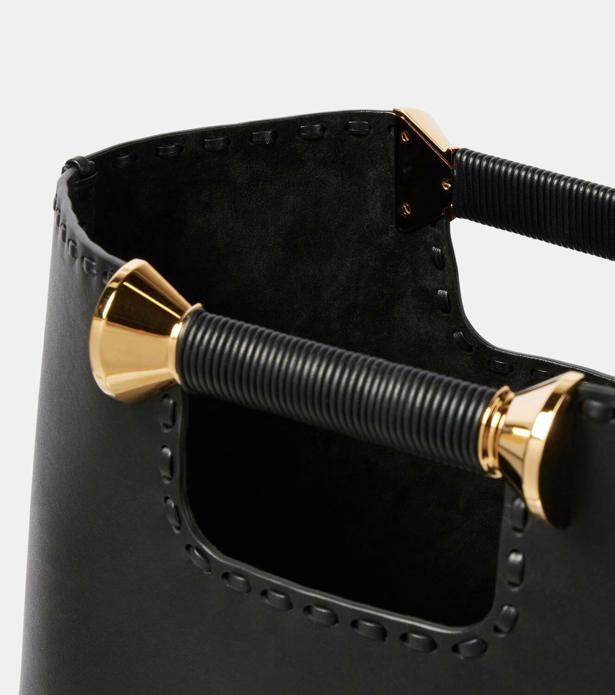 Alaïa Bobine leather tote bag ALAÏA