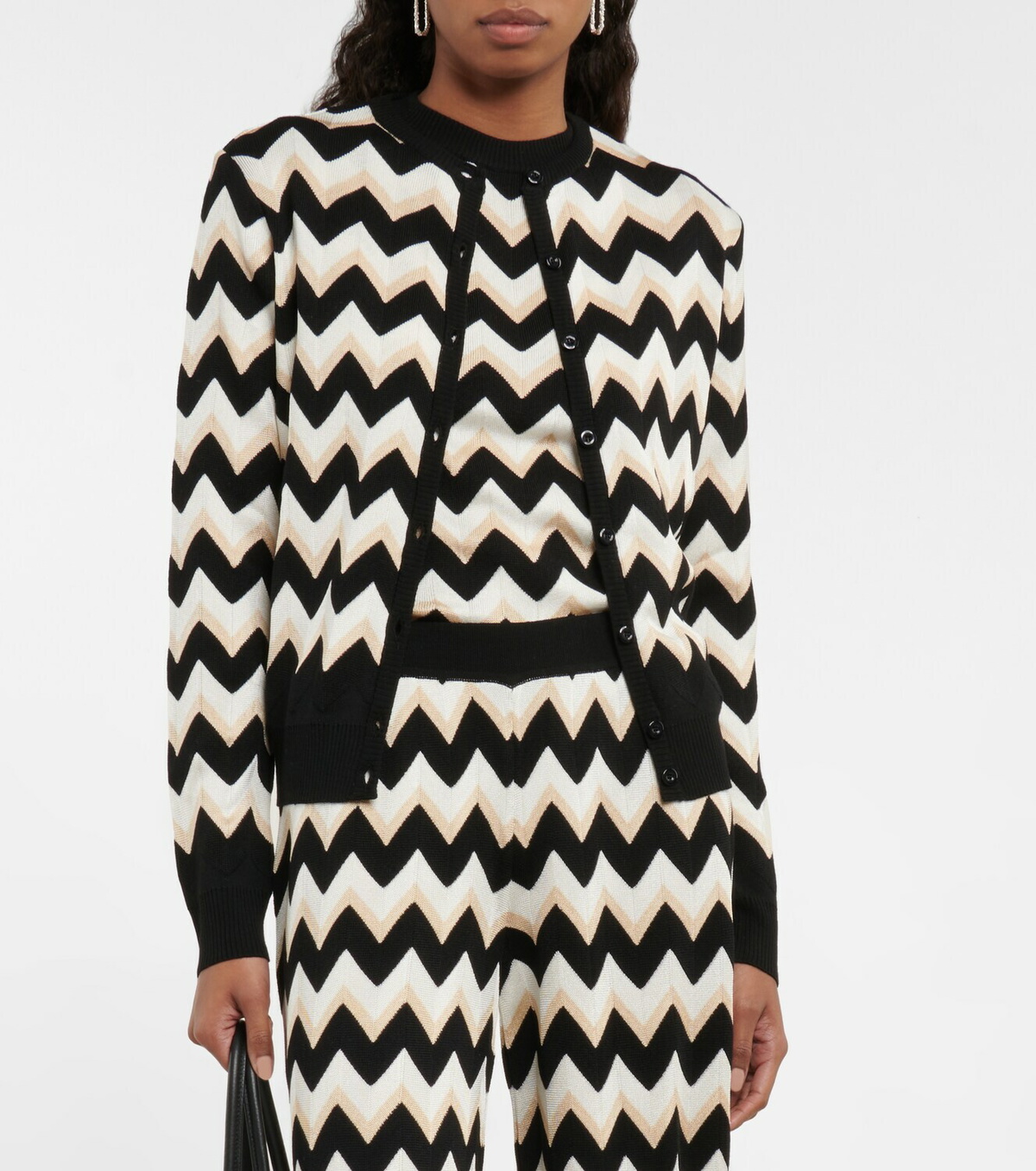 Missoni - Chevron wool-blend top Missoni
