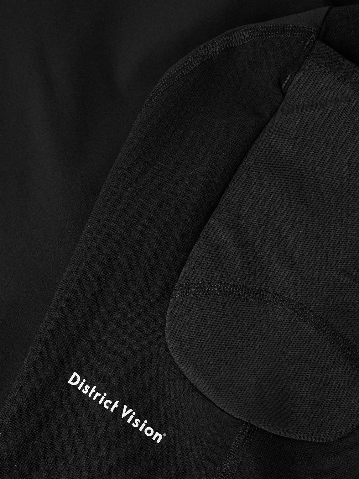 DISTRICT VISION - Cargo Compression Panelled Stretch-Jersey Running ...