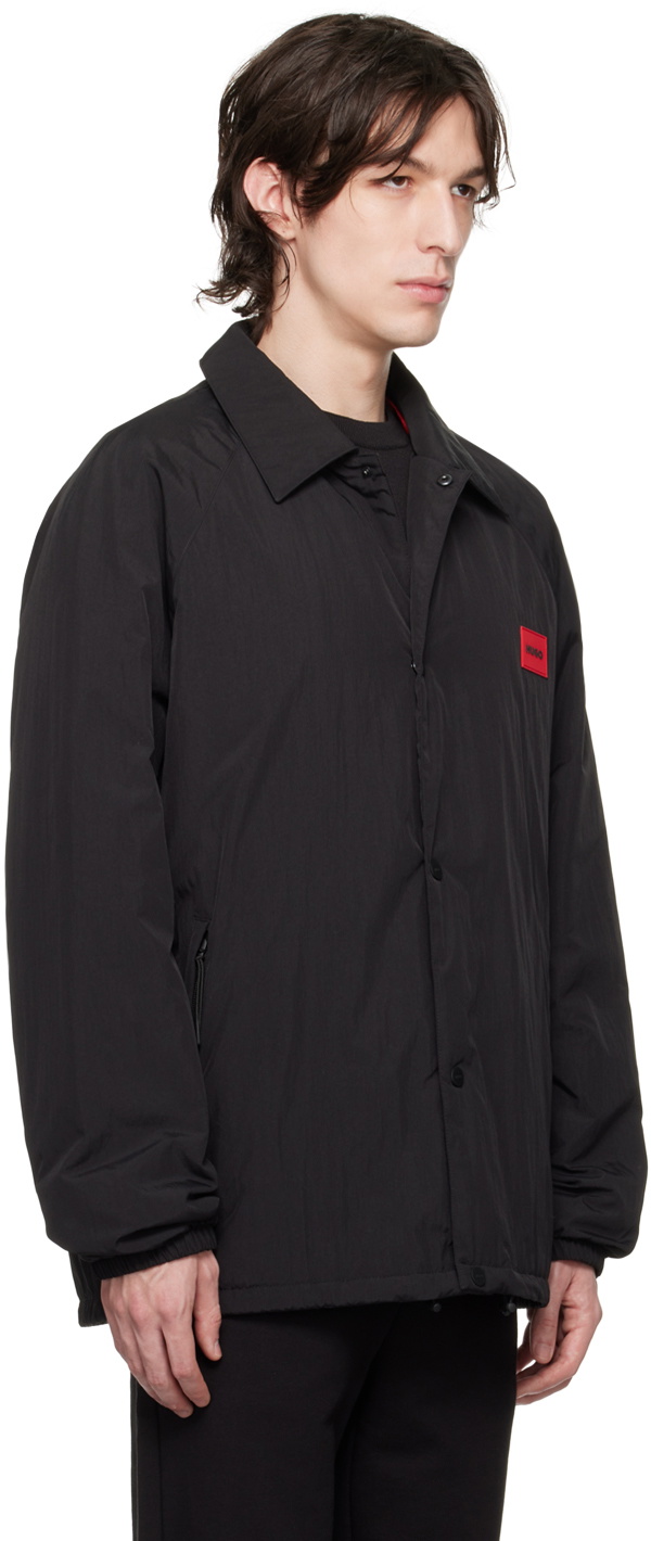 Hugo Black Patch Jacket Hugo Boss