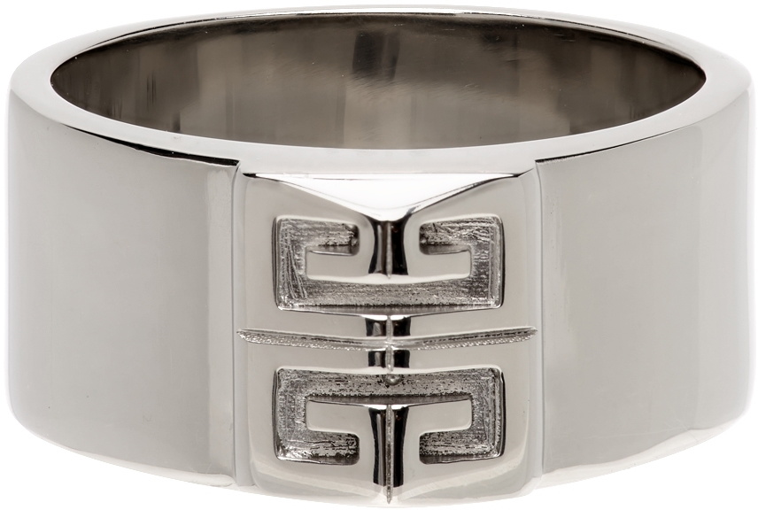 Givenchy Silver 4G Ring Givenchy