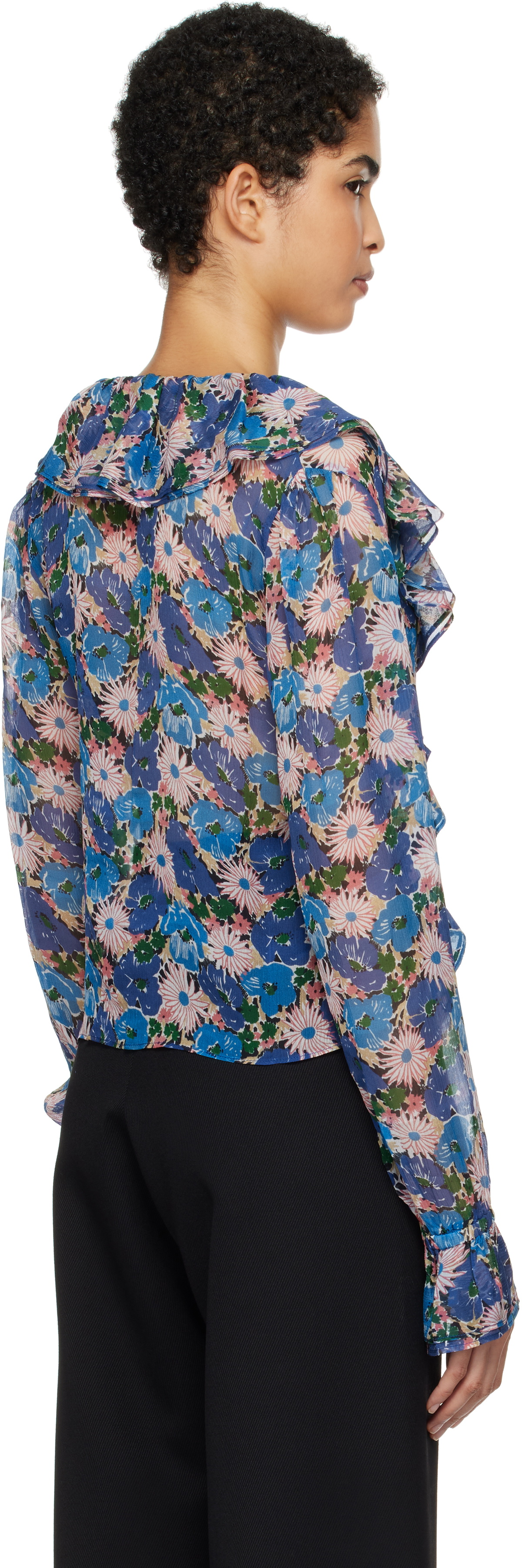 Bode Multicolor Daisy Blouse Bode