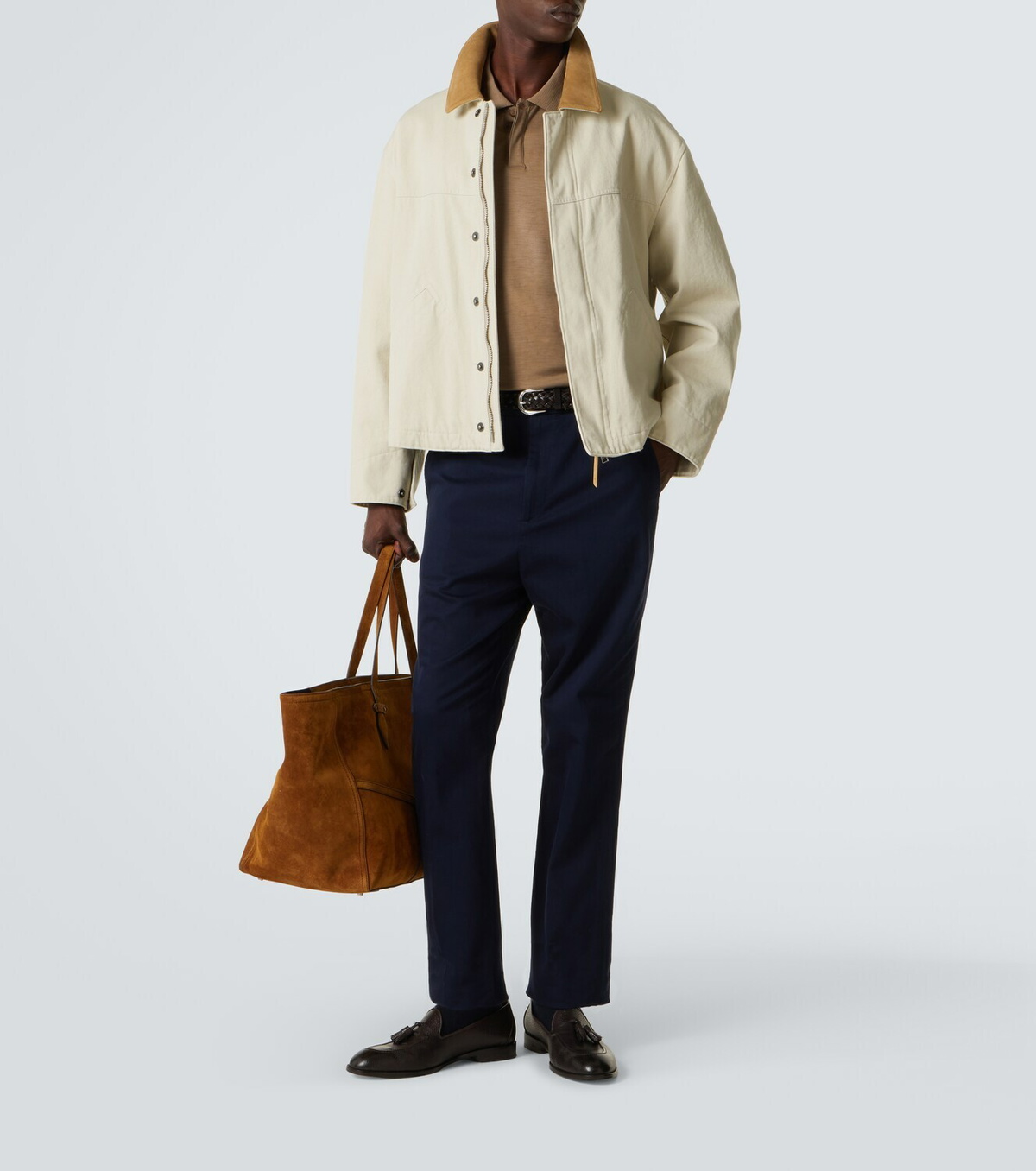 Dunhill Wool and cashmere polo shirt Dunhill