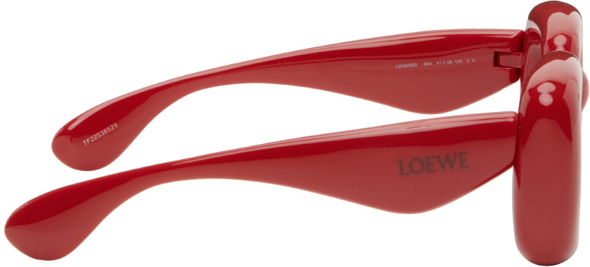 LOEWE Red Inflated Sunglasses Loewe