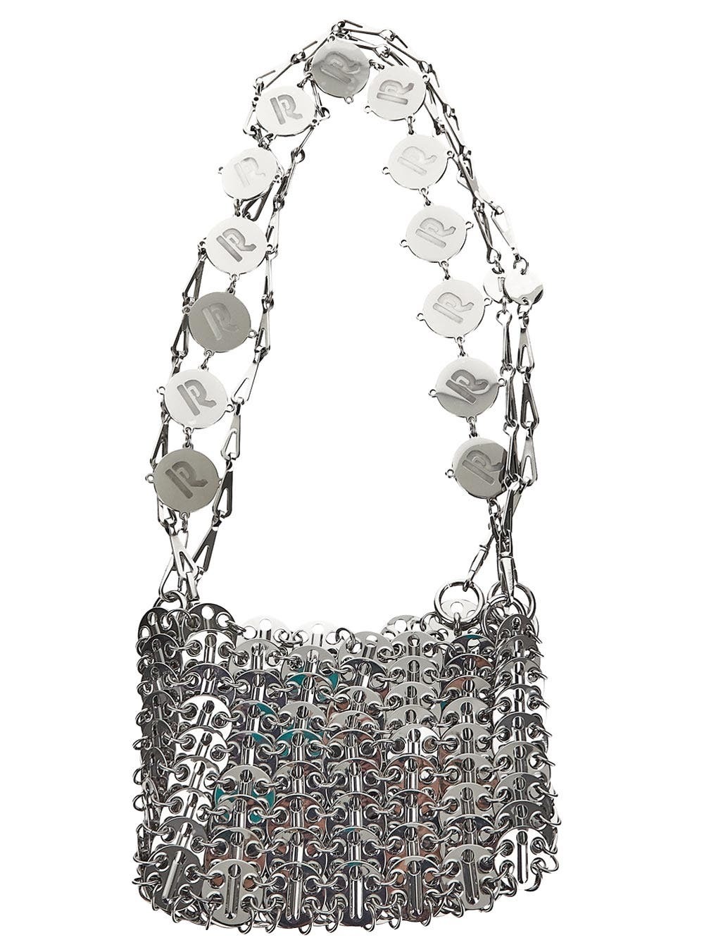 Rabanne Iconic 1969 Bag With Rhinestones Chain Paco Rabanne