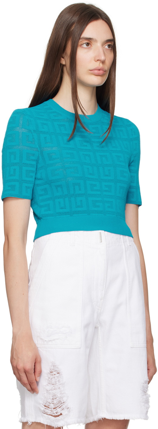 Givenchy Blue 4G Sweater Givenchy