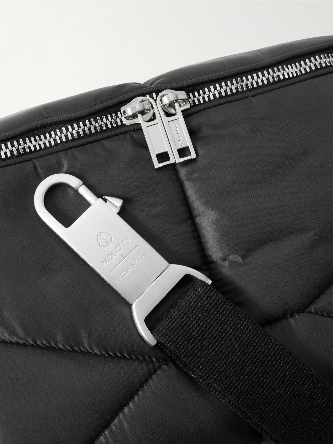 Rick Owens - Moncler Quilted Padded Shell Belt Bag Rick Owens