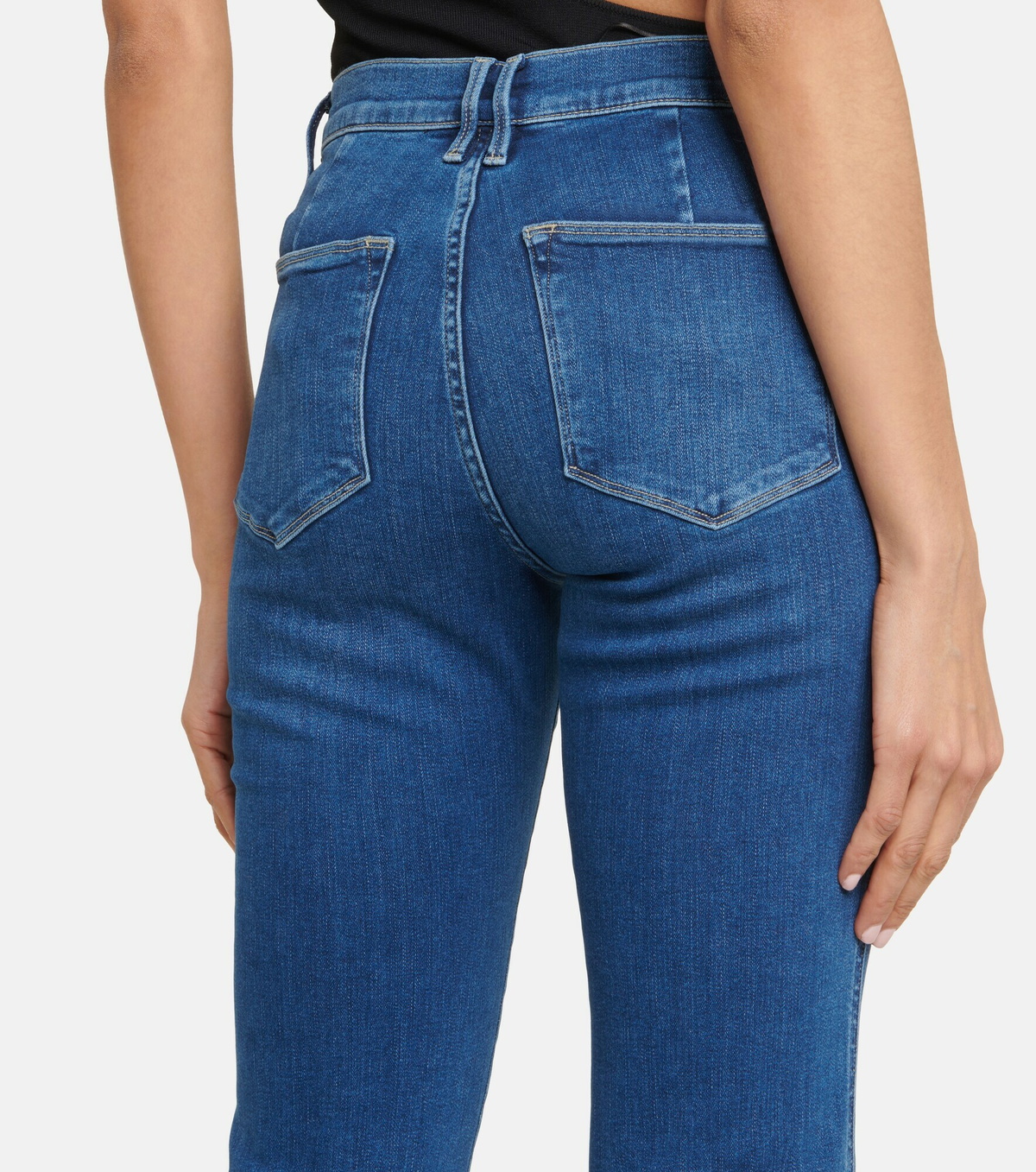 Frame - Le High Flare high-rise jeans Frame Denim