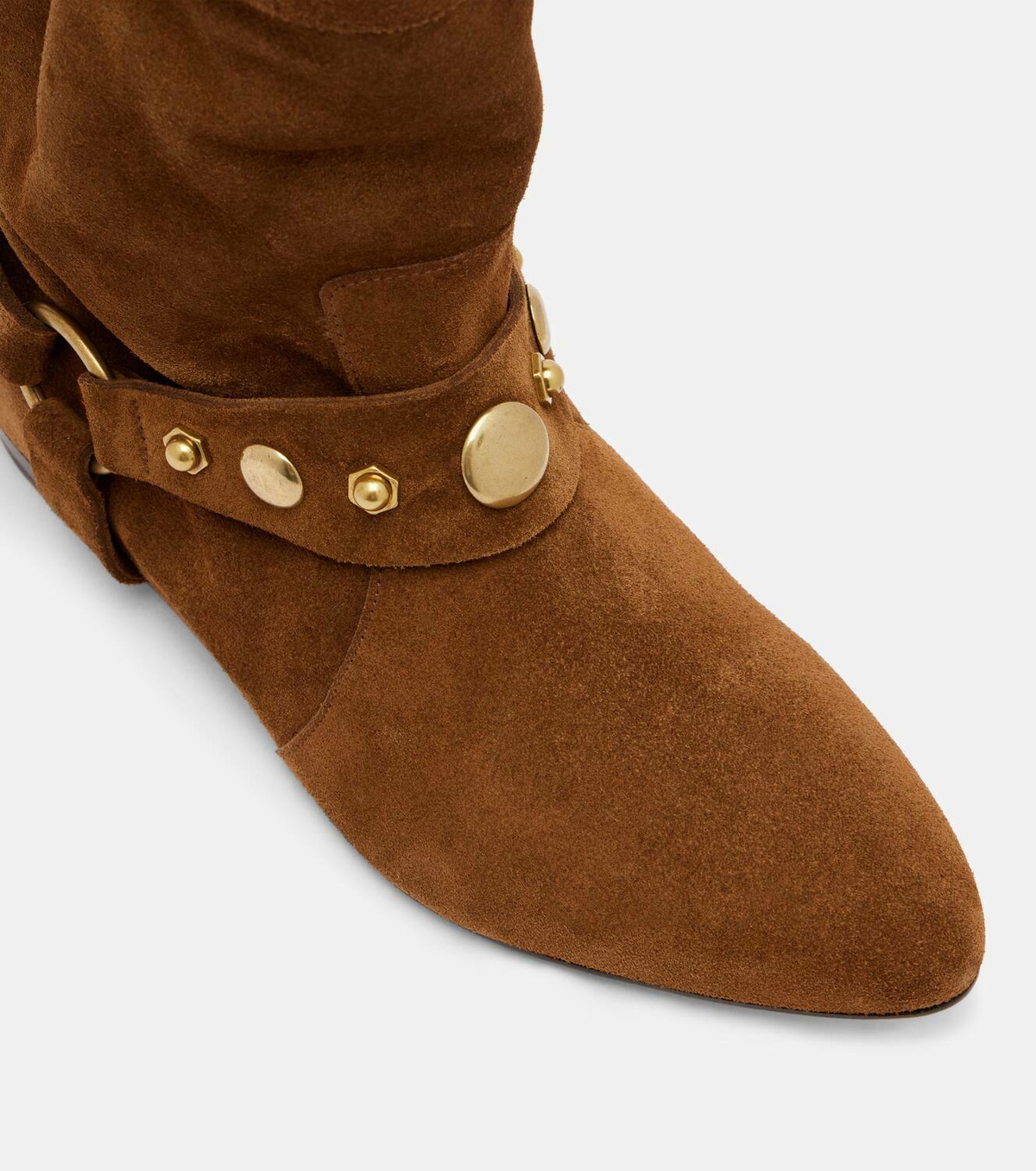 Isabel Marant Stania studded suede ankle boots Isabel Marant