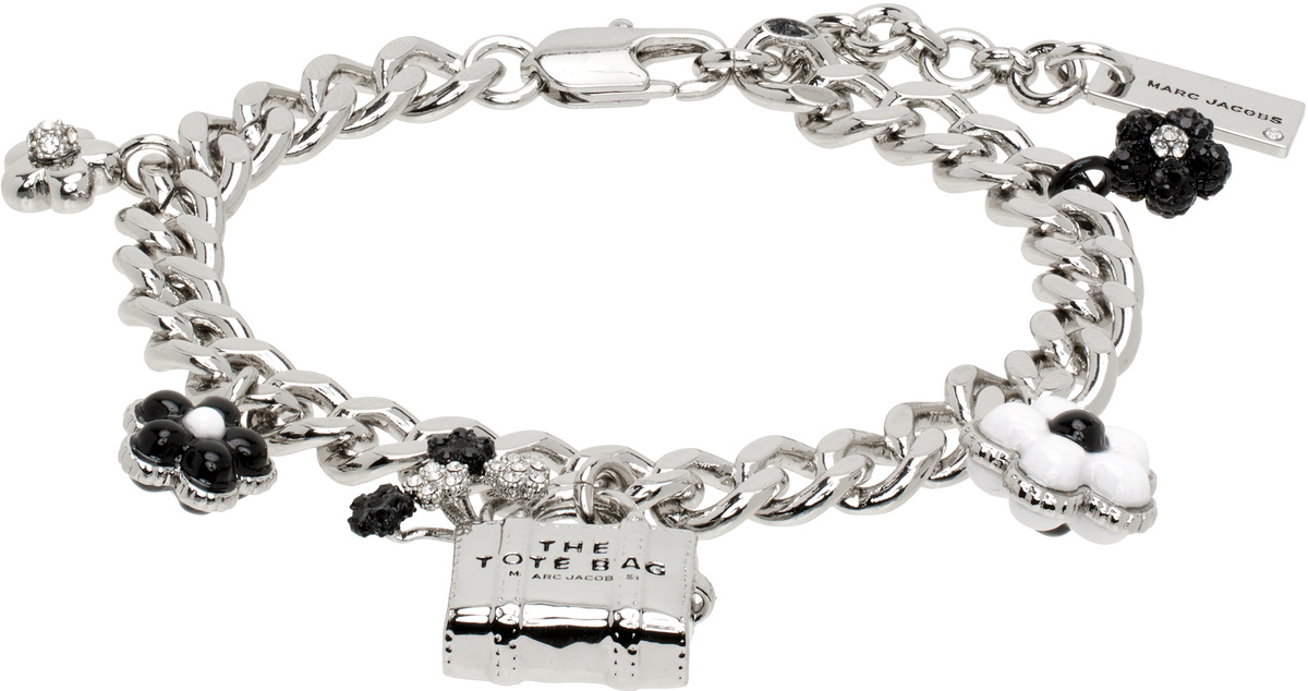 Marc Jacobs Silver 'The Daisy Balloon Charm' Bracelet Marc Jacobs