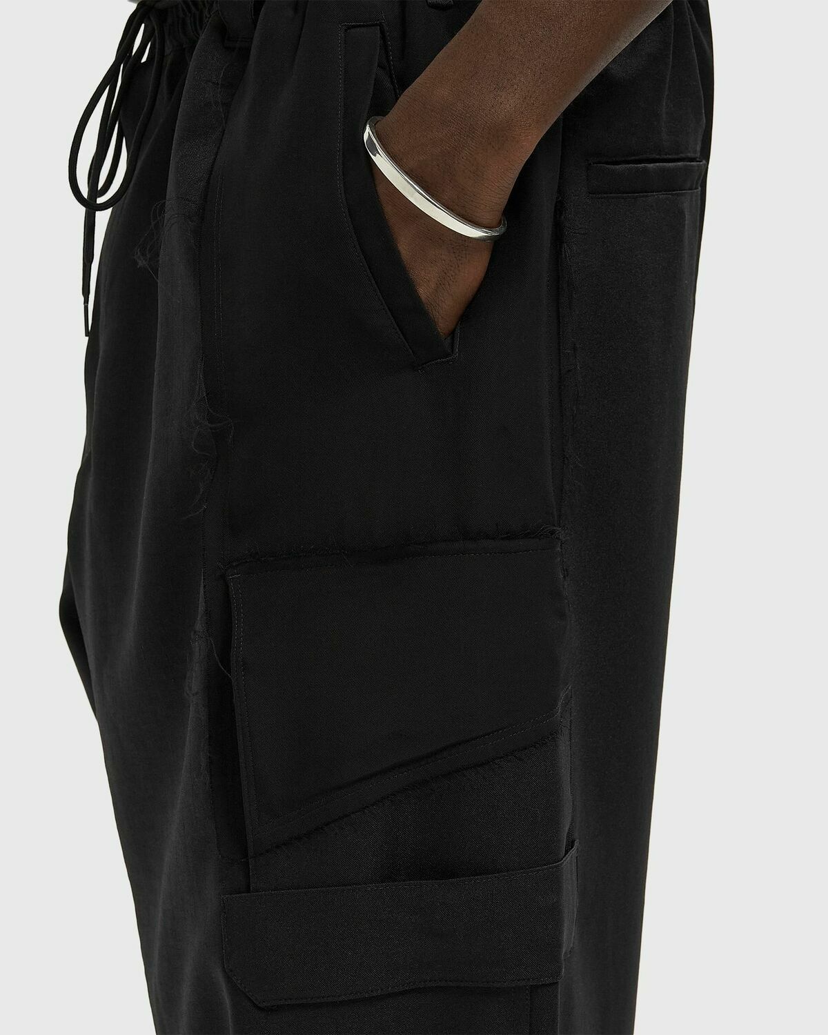 Y-3 SU STR PANTS Black Mens Casual Pant Y-3