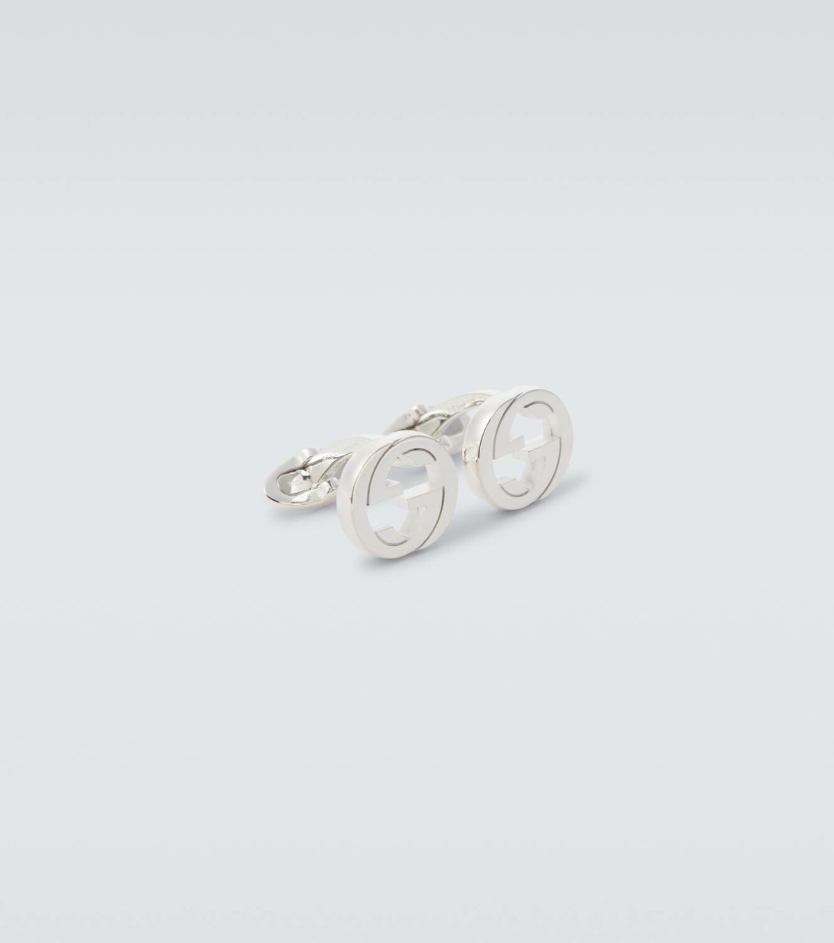 Gucci Interlocking G sterling silver cufflinks Gucci