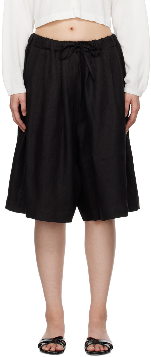 Cordera Black Maxi Shorts CORDERA