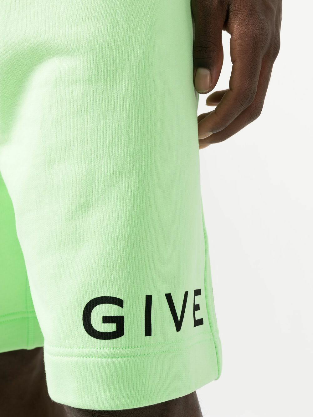 GIVENCHY - Cotton Logo Shorts Givenchy