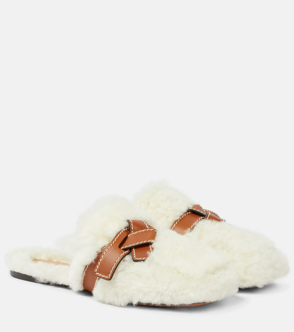 Loewe - Gate shearling slippers Loewe