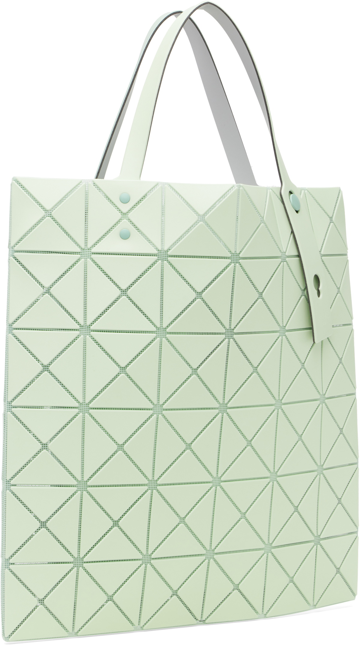 BAO BAO ISSEY MIYAKE Green Lucent W Color Tote Bao Bao Issey Miyake