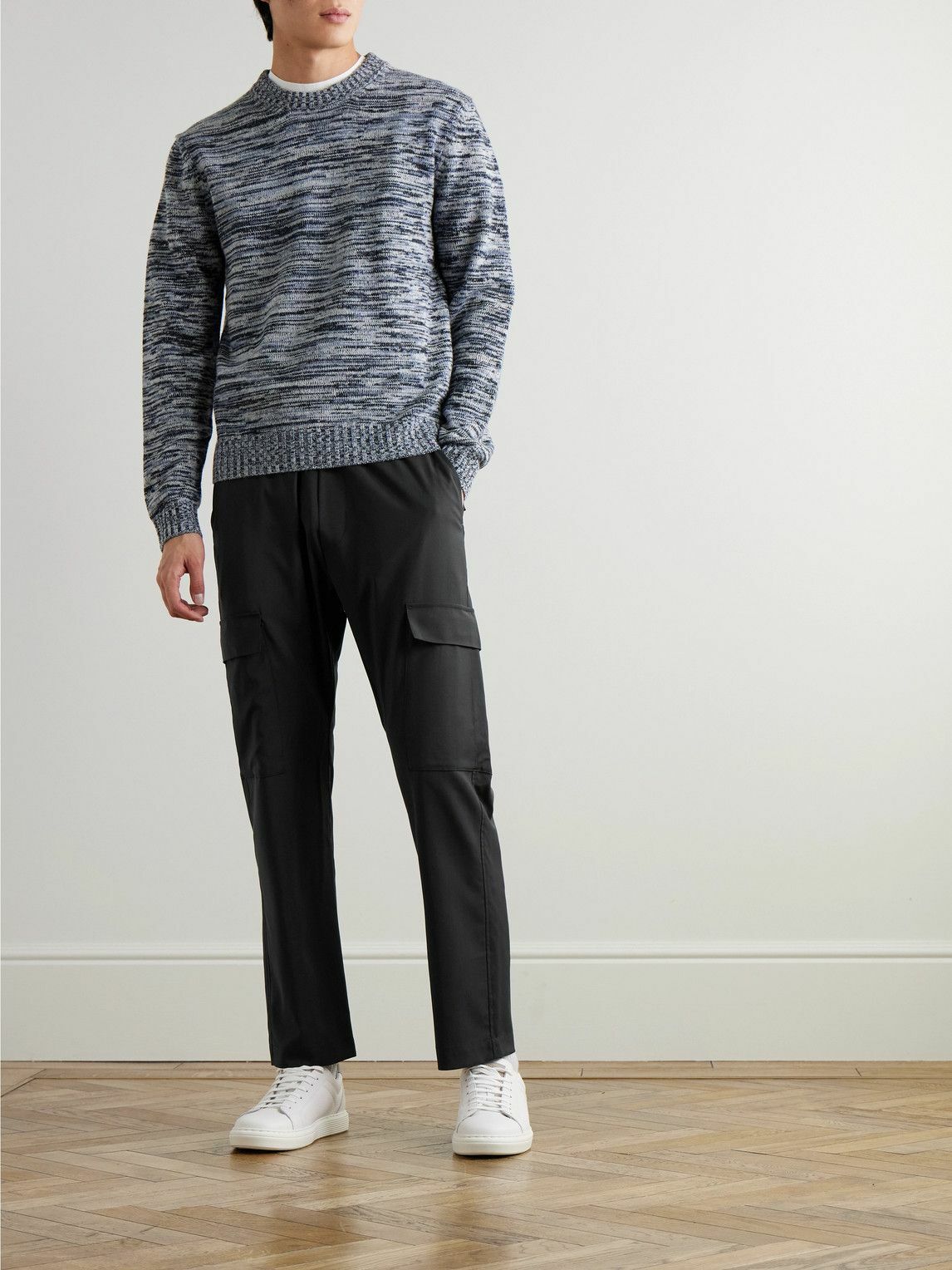 Barena - Tagio Straight-Leg Virgin Wool Cargo Trousers - Gray Barena