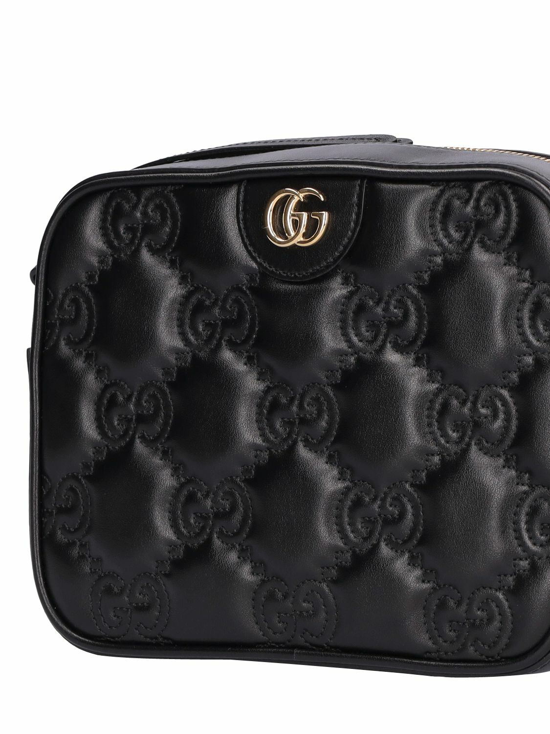 GUCCI - Ophidia Gg Matelassé Leather Camera Bag Gucci