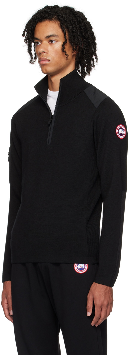 Canada Goose Black Stormont Sweater Canada Goose
