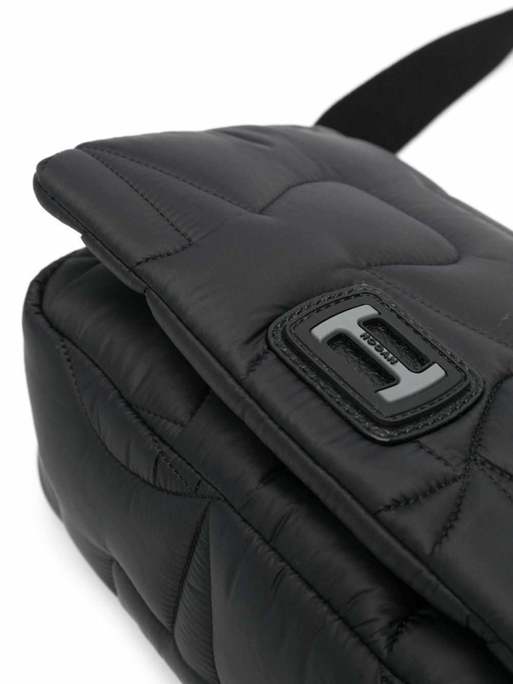 HOGAN - Quilted Technical Fabric Crossbody Bag Hogan