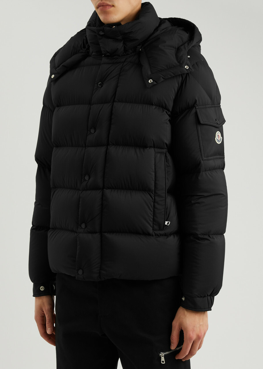 Moncler Vezere Quilted Shell Jacket Black Moncler