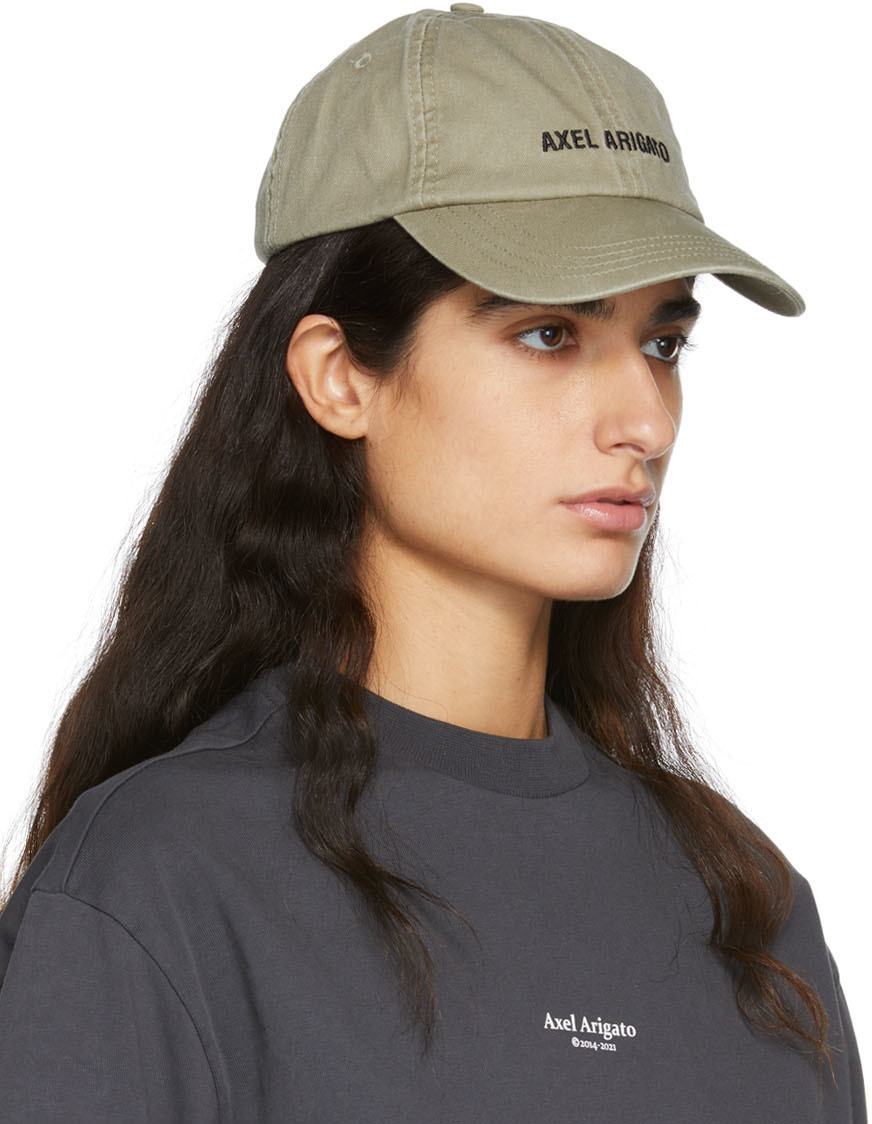Axel Arigato Beige AA Logo Cap Axel Arigato