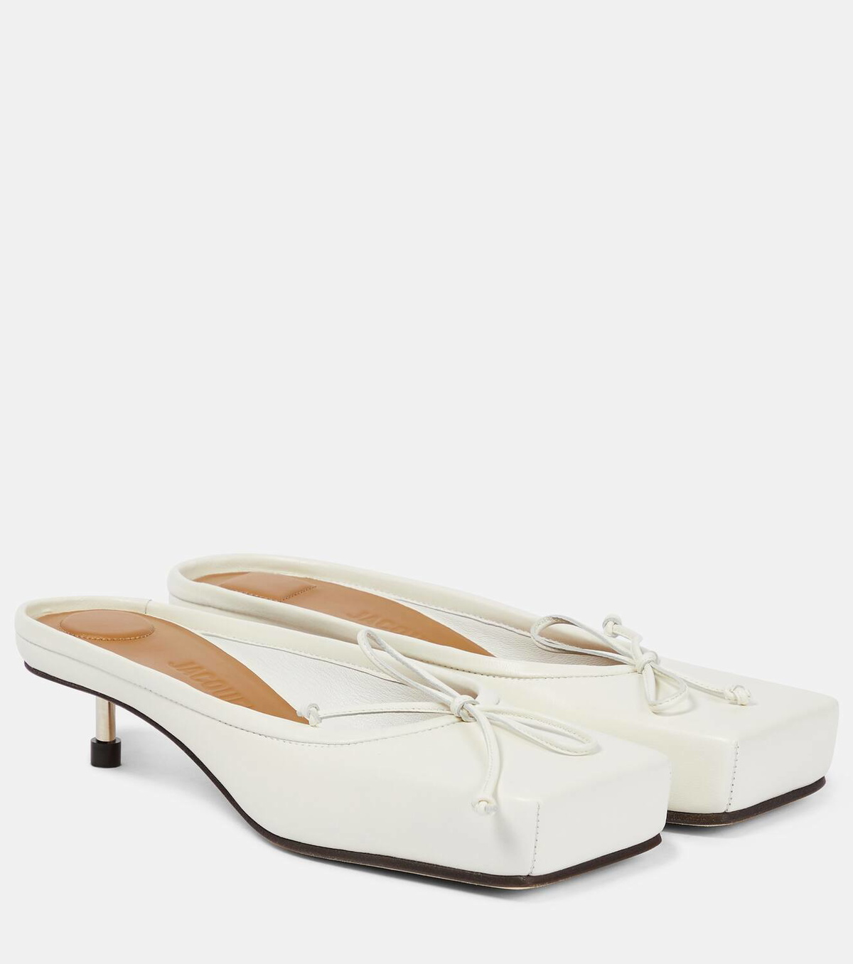 Jacquemus Les Mules Basses Ballet leather mules Jacquemus