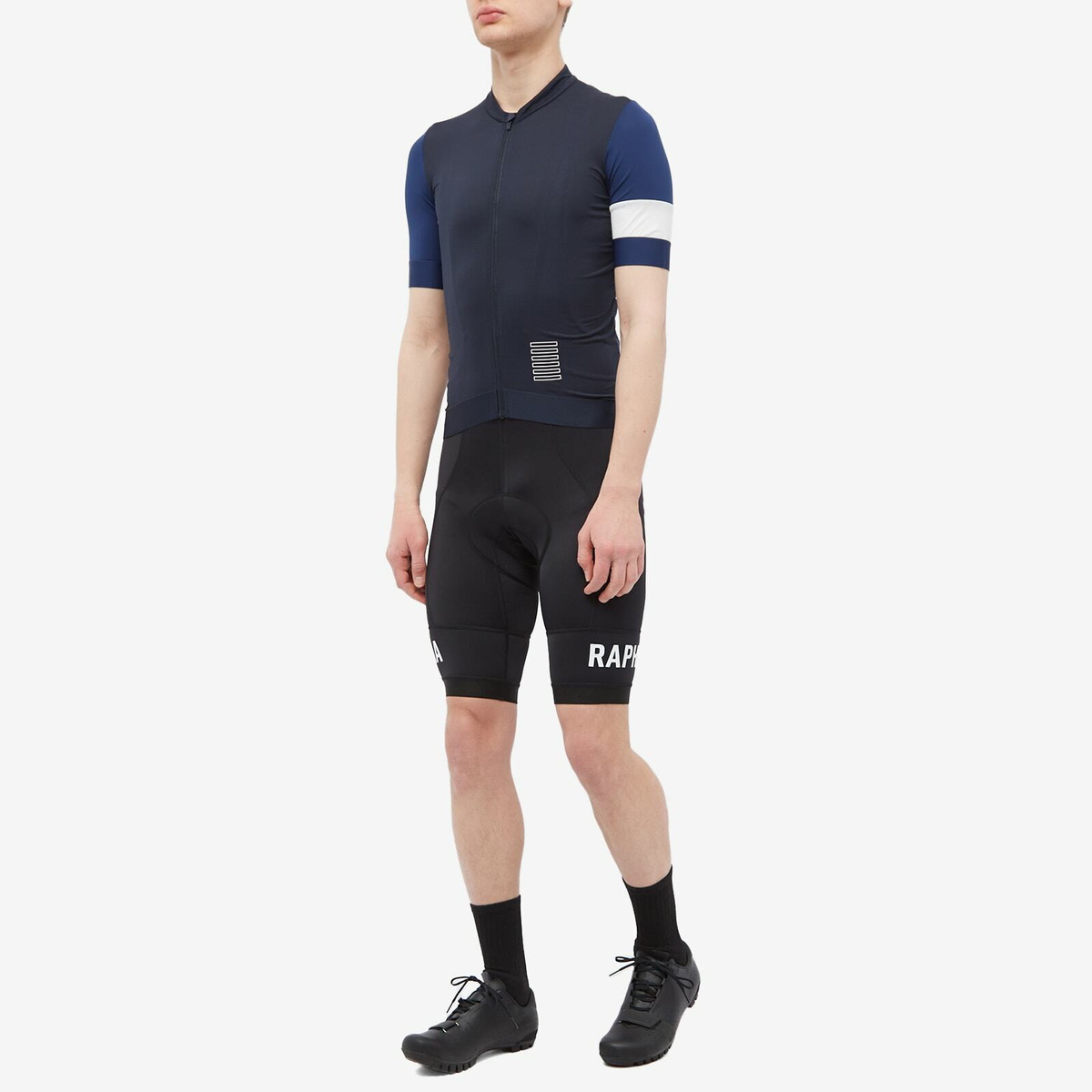 Rapha Men's Pro Team Training Jersey in Dark Navy/Navy/White Rapha