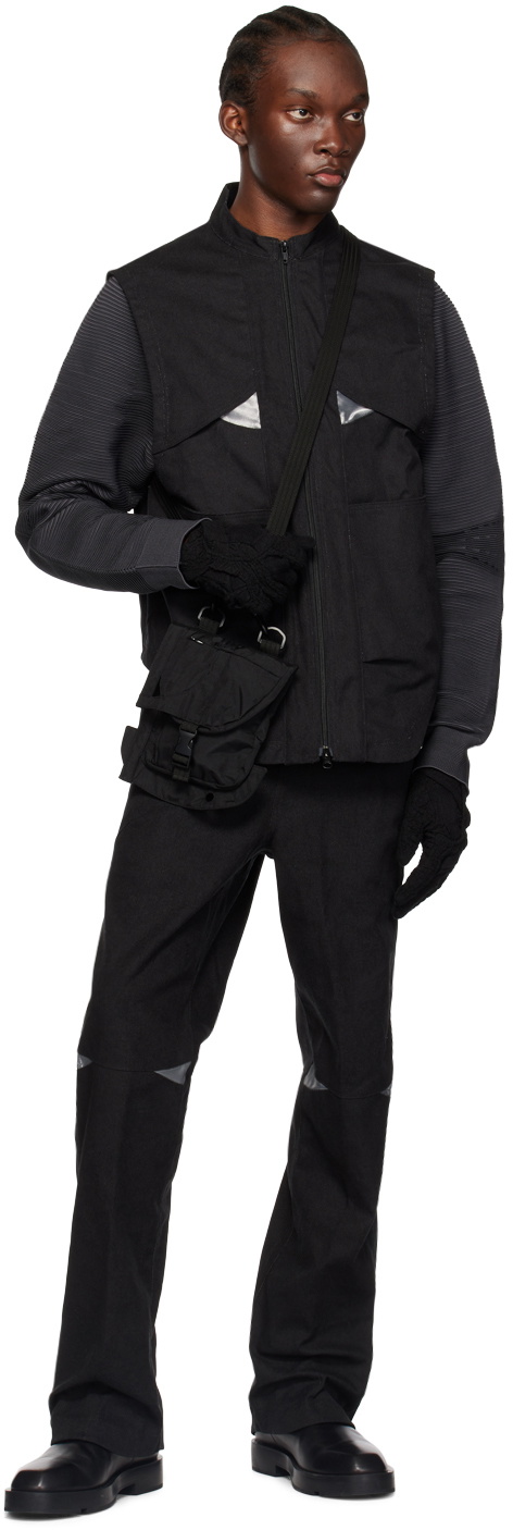 HOKITA Black Six-Pocket Trousers