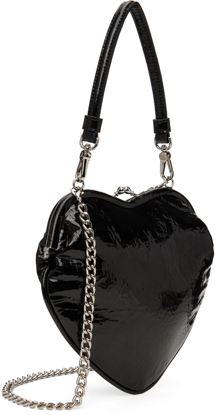 Vivienne Westwood Black Belle Heart Frame Bag Vivienne Westwood