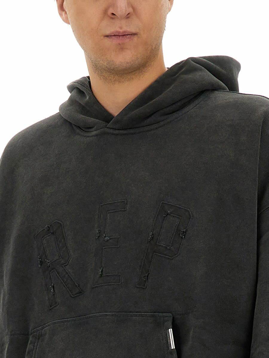 REPRESENT rep Applique Sweatshirt Represent