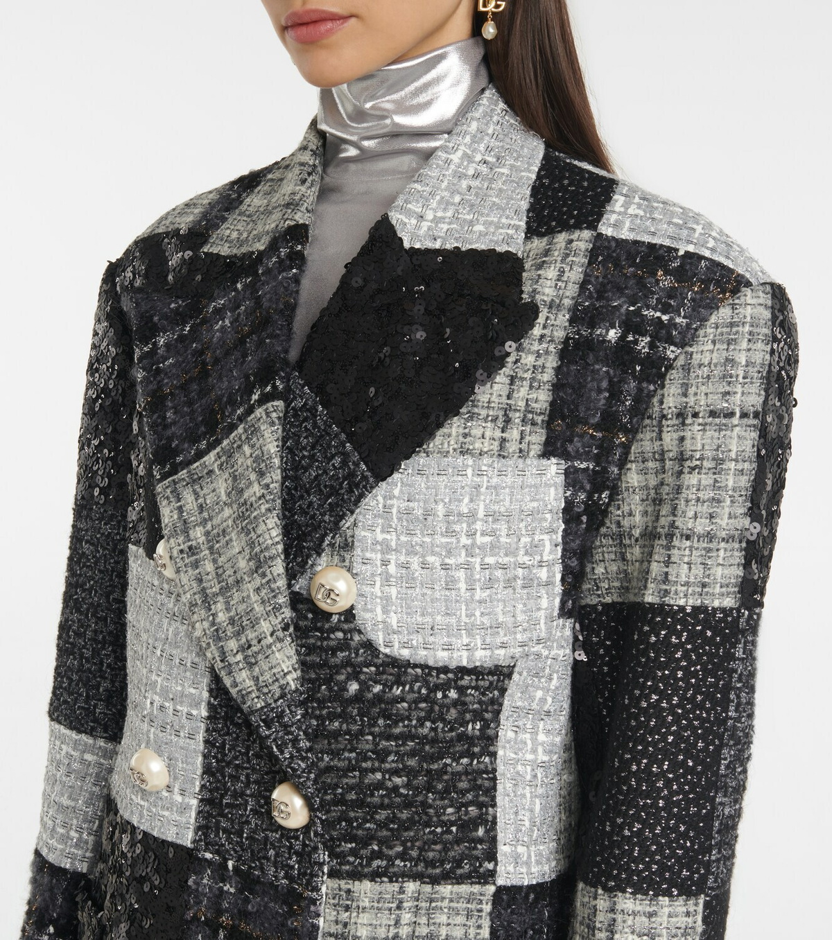 Dolce&Gabbana - Patchwork tweed blazer Dolce & Gabbana