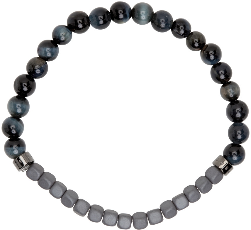 Boss Blue & Grey Barden Bracelet BOSS