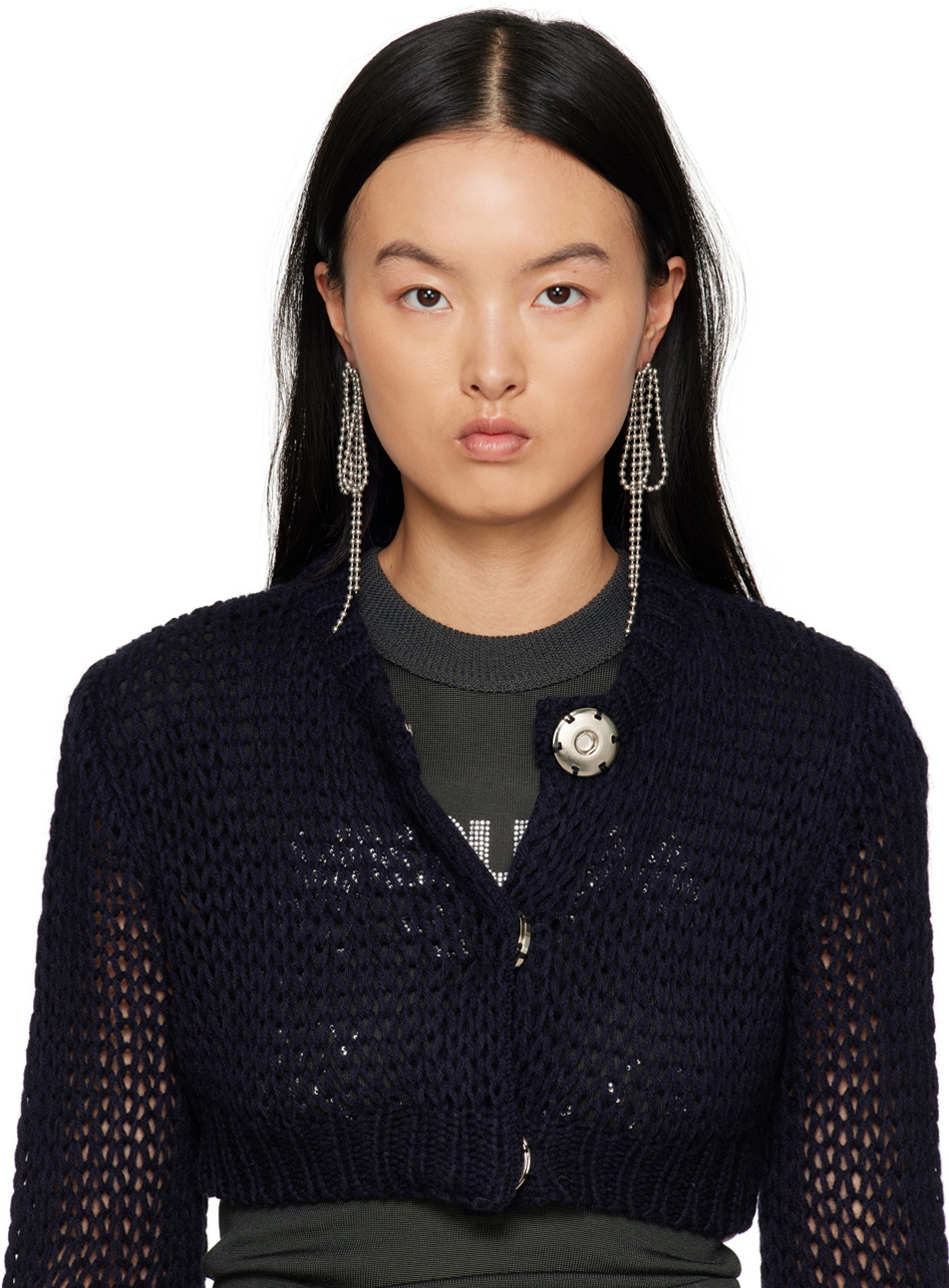 HUGO KREIT Silver Loose Bow Earrings Hugo Kreit