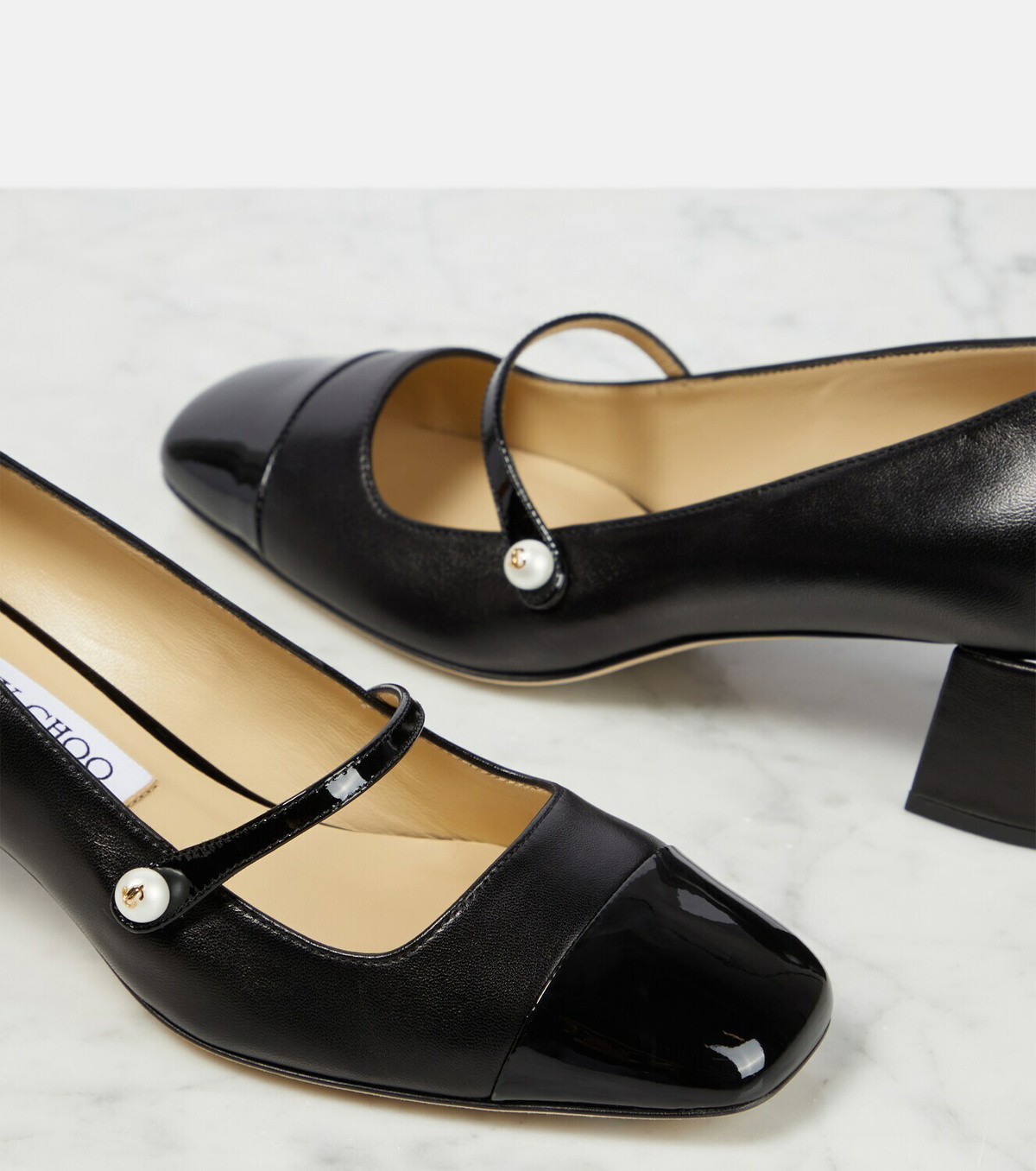 Jimmy Choo Elisa 45 leather pumps Jimmy Choo
