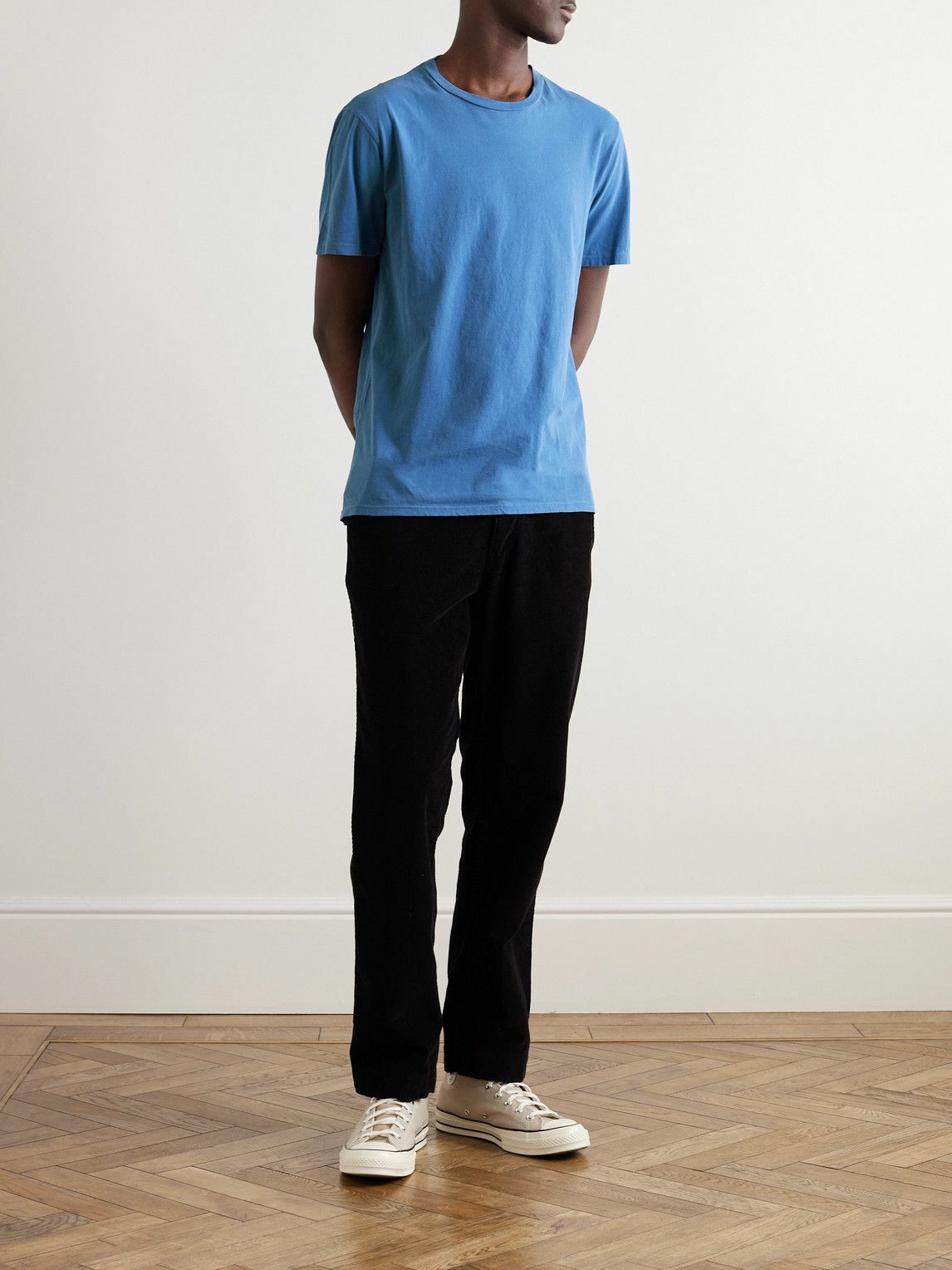 Alex Mill - Mercer Cotton-Jersey T-Shirt - Blue Alex Mill