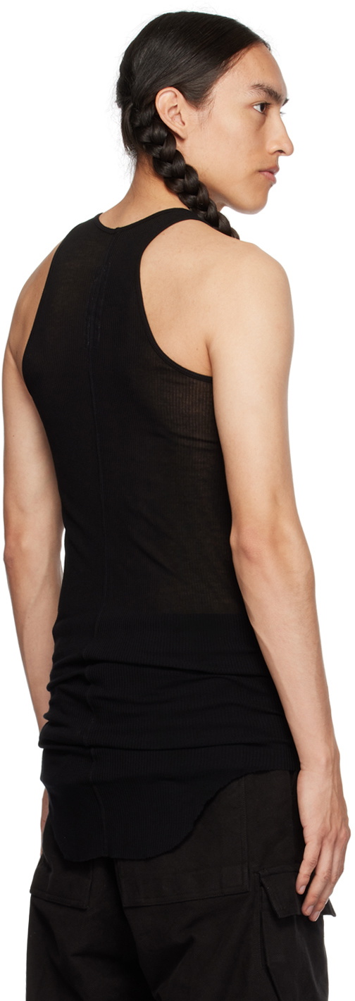 Rick Owens Black Basic Tank Top Rick Owens