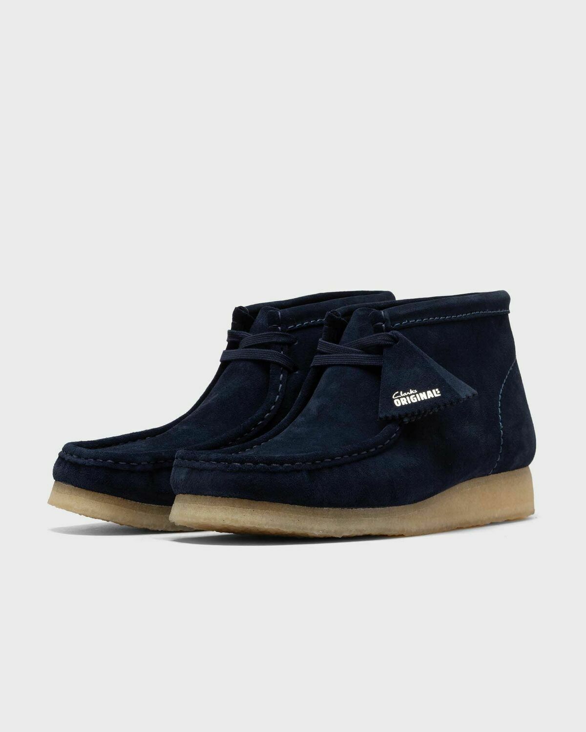 Clarks Originals Wallabee Boot Grey Boots Clarks Originals