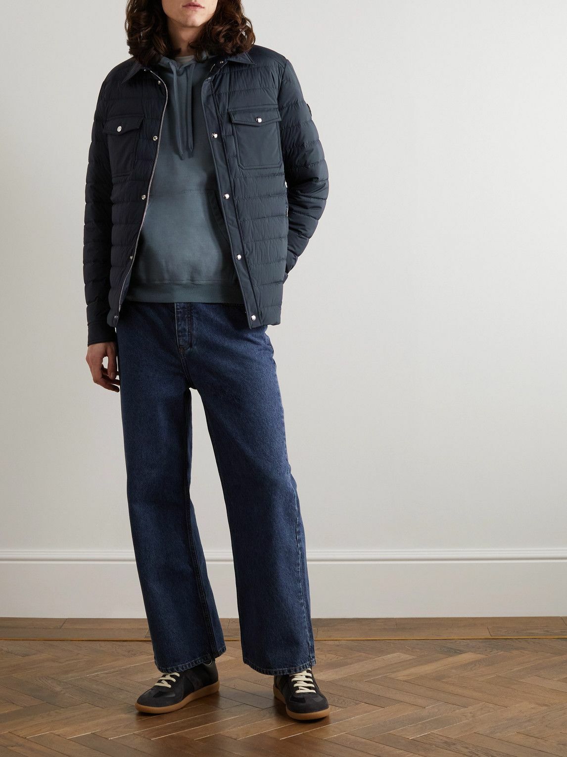 Moncler - Mauldre Quilted Shell Down Jacket - Blue Moncler